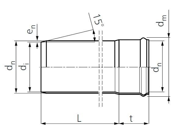 PVC COEX TORU 160X4,0 SN4 3M PRUUN
